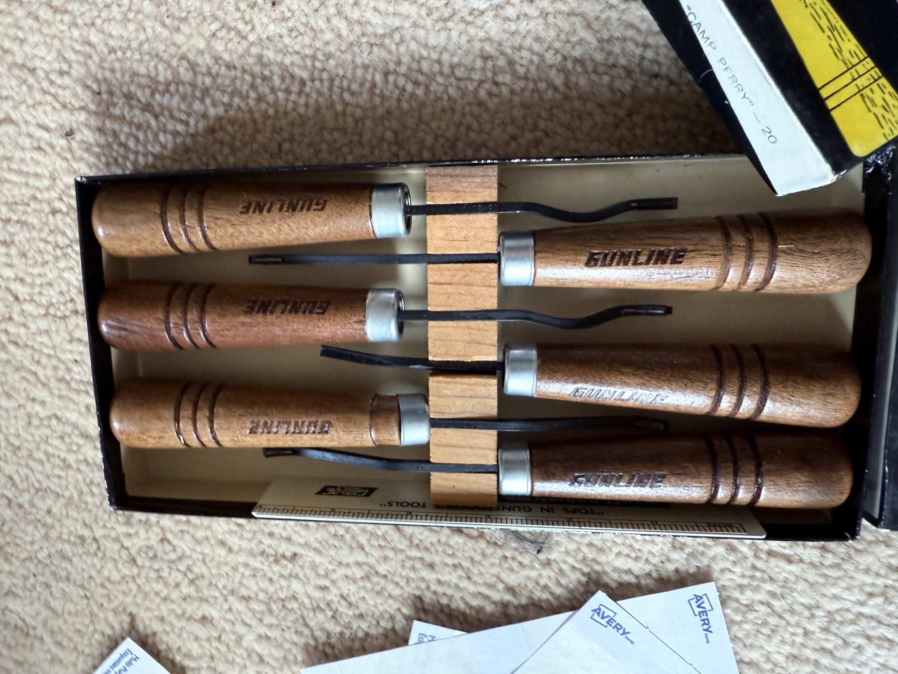 GUN LINE TOOLS CHECKERING SET