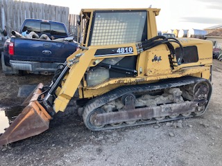 2005 ASV SKIDSTEER MODEL 4810. AUX HYD, HI FLOW, 5375 HOURS. CAT DIESEL ...