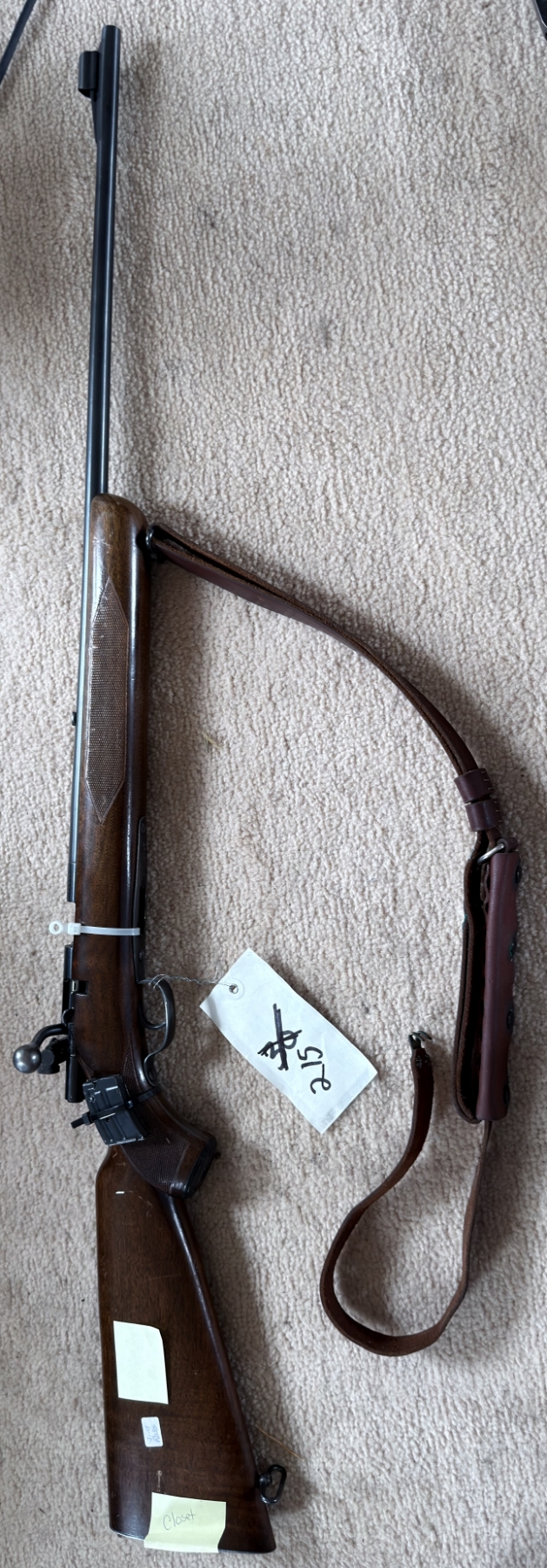 WINCHESTER MODEL 75 22 CAL RIFLE BOLT ACTION 5 ROUND CLIP