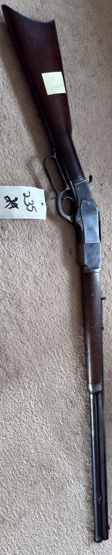WINCHESTER MODEL 1873 22 CAL SHORT, LEVER ACTION S/N. 510446B