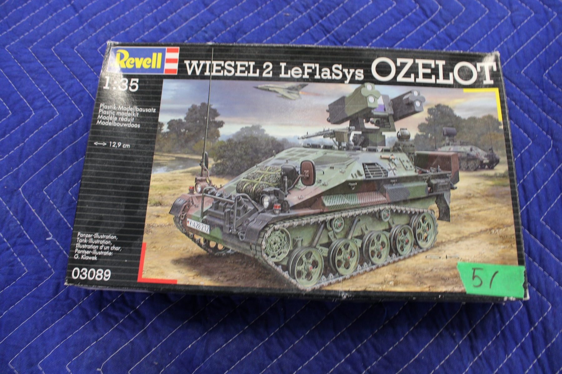 Revell 1:35 Scale Military Model Set Wiesel 2 LeFlaSys Ozelot