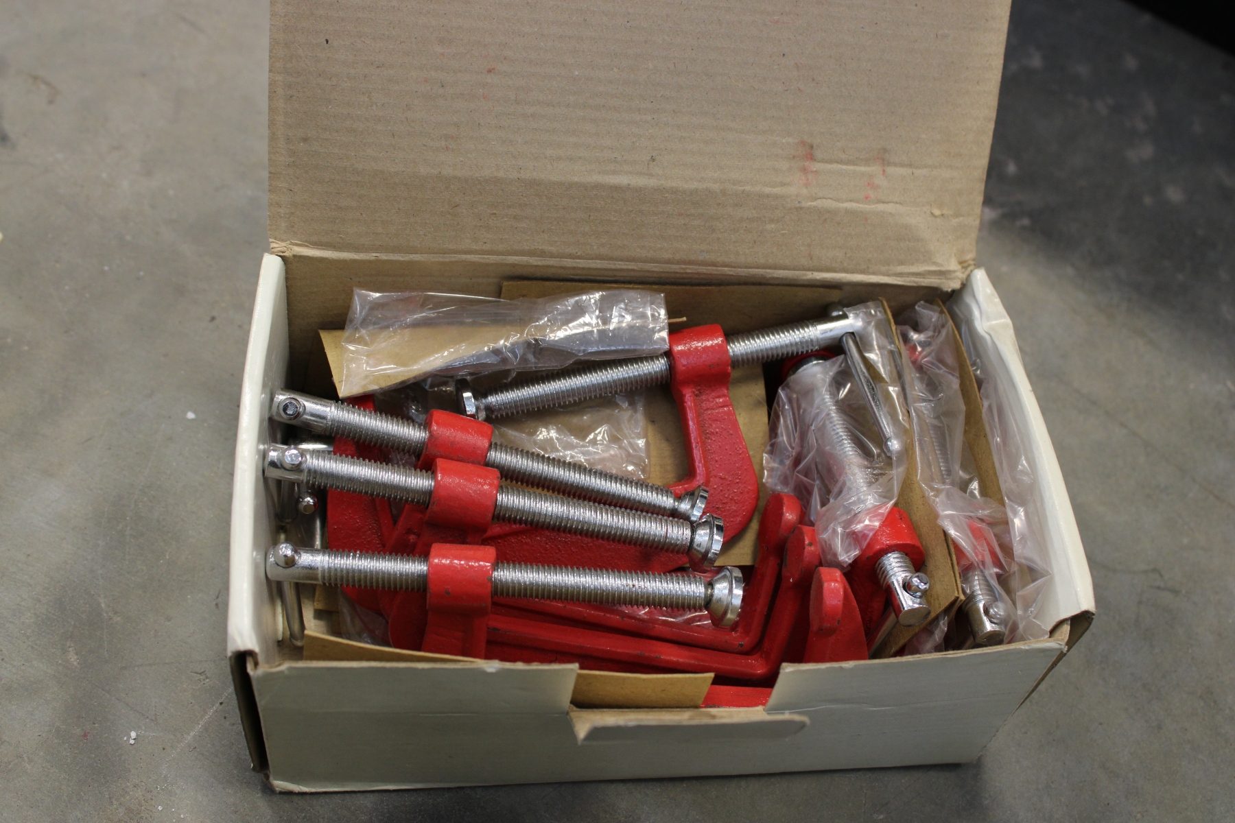 Box of C Clamps