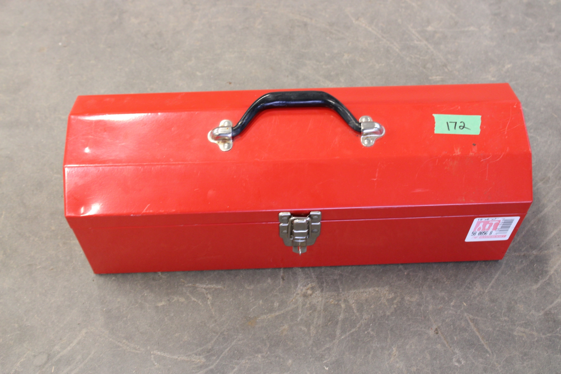 Toolbox and Contents as photographed