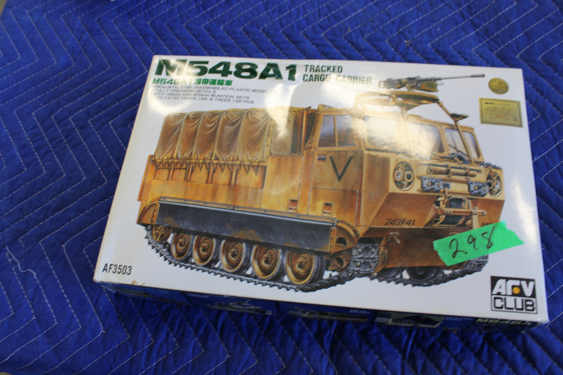 AFV Club 1:35 Scale Military Model Set M548A1 Tracked Cargo Carrier