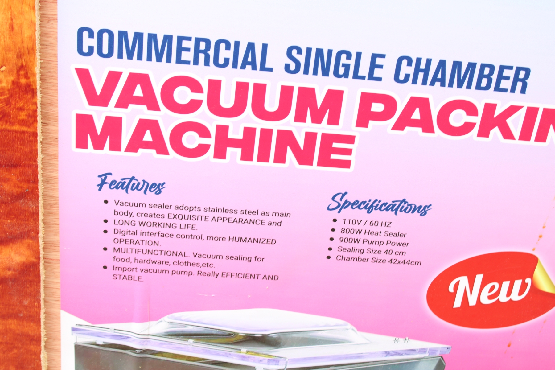 Vacuum Sealer - Like New in Crate