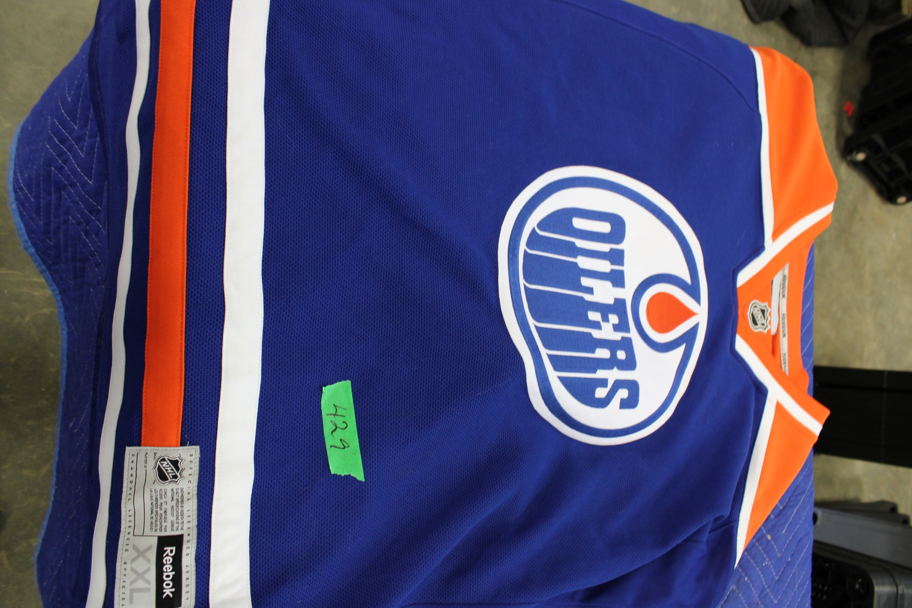Reebok Oilers NHL Jersey
