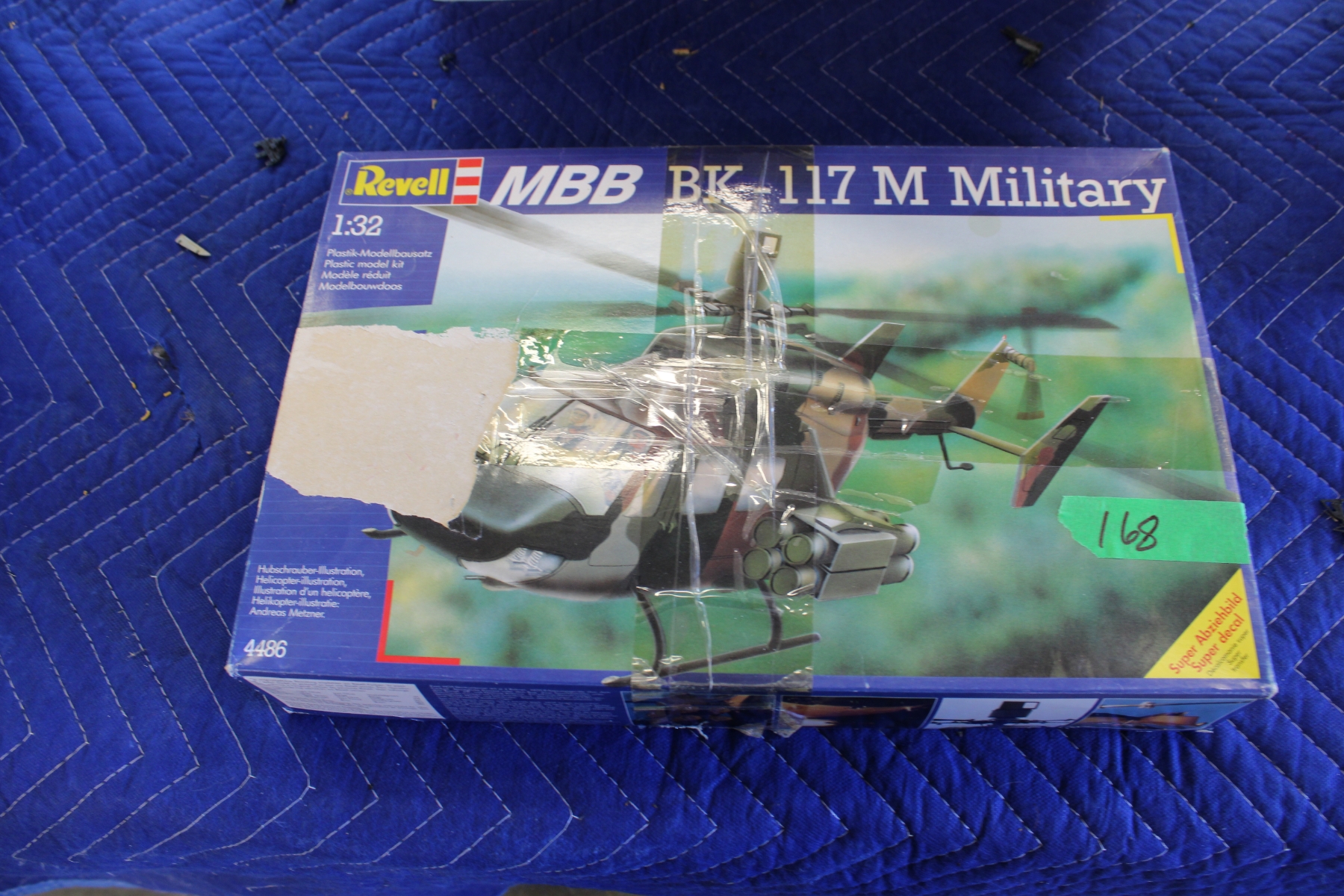 Revell 1:32 Scale Military Model Set MBB BK-117 M Military Helicopter
