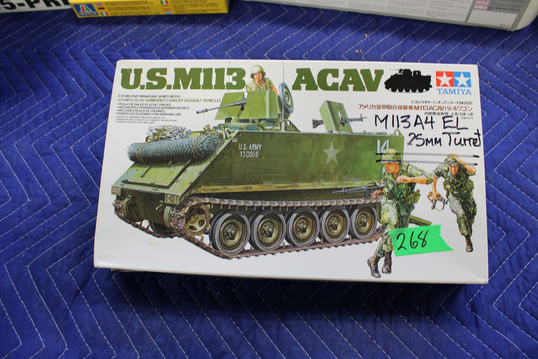 Tamiya 1:35 Scale Military Model Set US M113 ACAV