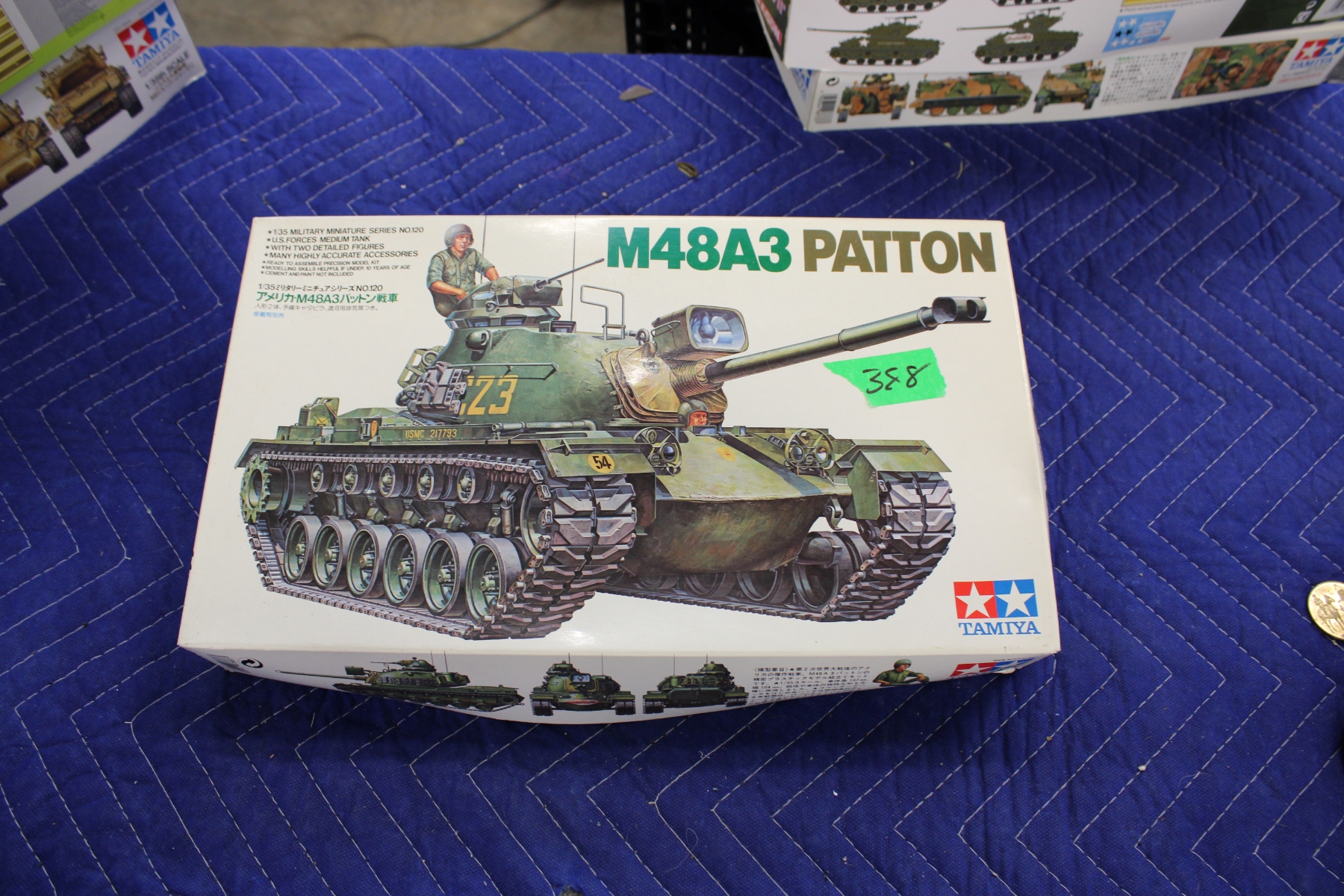 Tamiya 1:35 Scale Military Model Set M48A3 Patton Tank