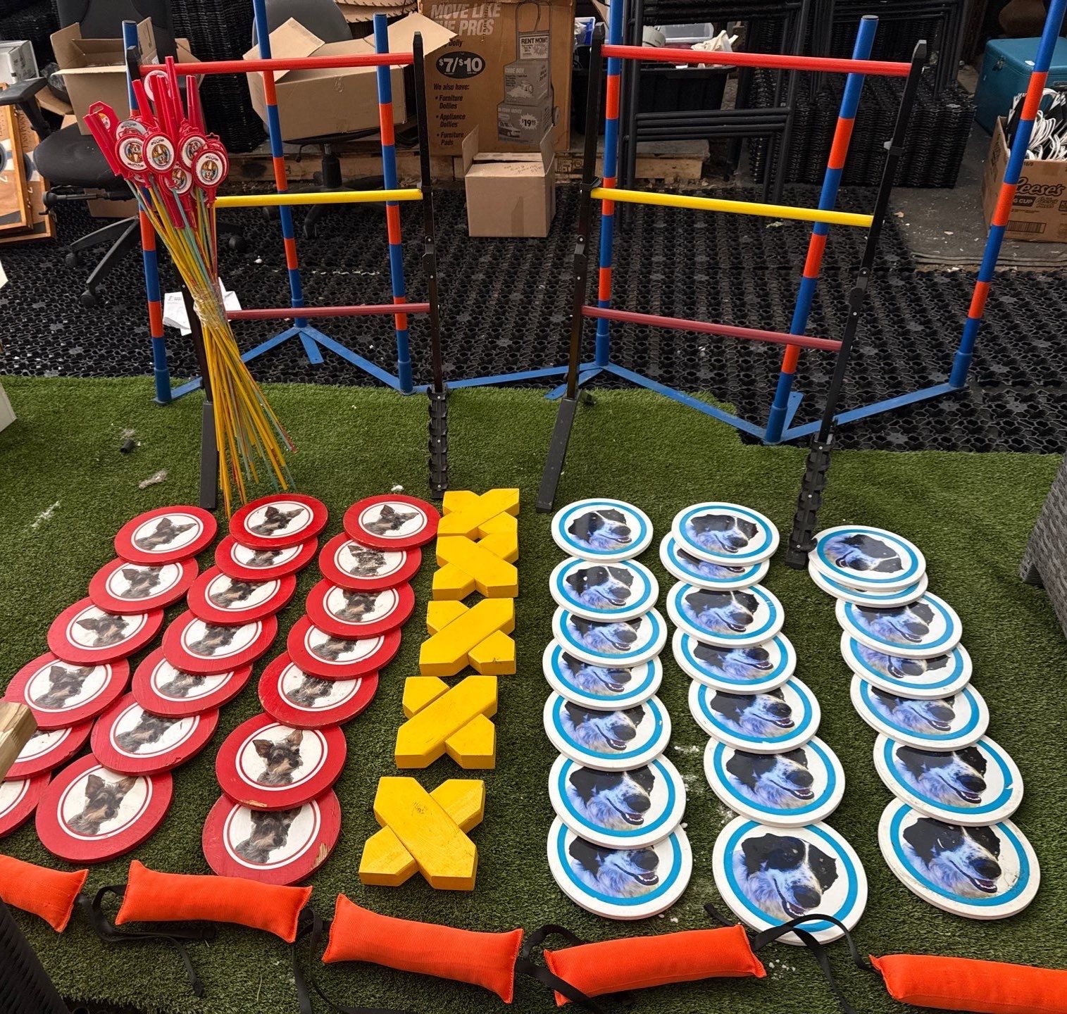 Ladder Toss Game To Train Dogs/Puppys Speed & Precision-Dog Life ...