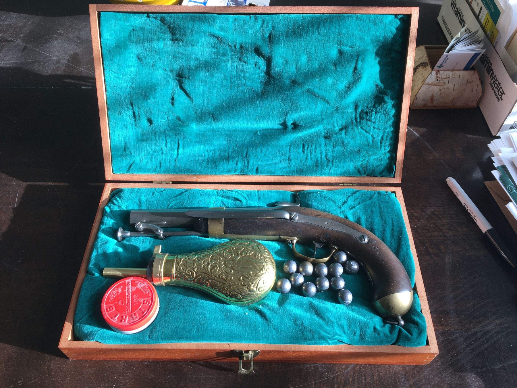 Tulle Arsenal Mle 1837 Marine Percussion Pistol, built circa 1842 in ...