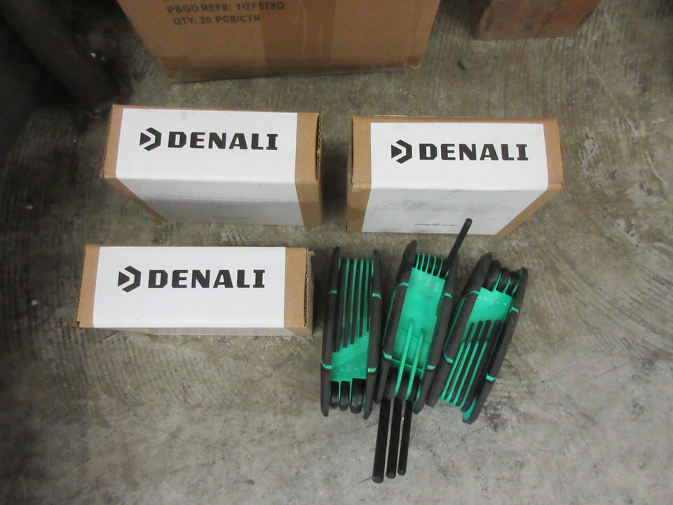 3 New Denali Folding 25 Allen/Hex Key Sets